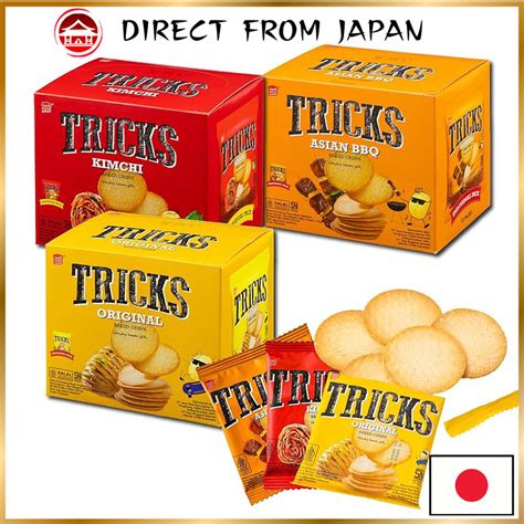Tricks Non Fried Potato Chips Assorted Flavors Kimchi And Original