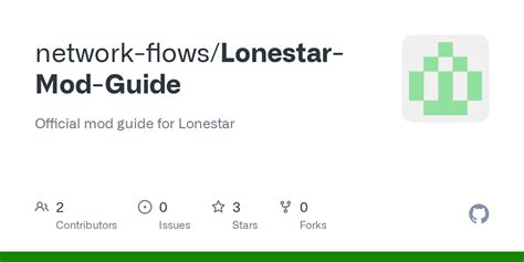 Github Network Flowslonestar Mod Guide Official Mod Guide For Lonestar