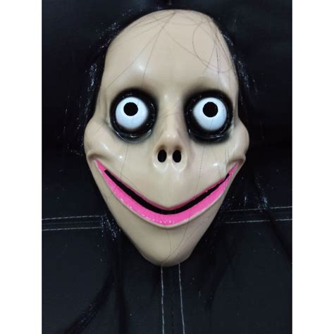 Scary Momo Ghost Mask Momo Halloween Mask Shopee Singapore