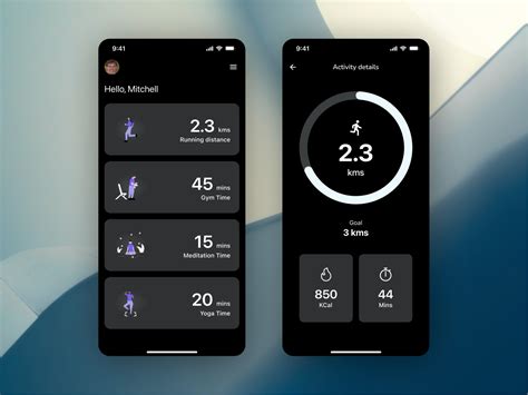 fitness and workout app ui by swapnil limbe on dribbble