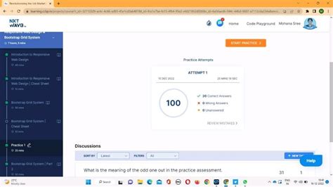 Mohana Sree Katam On Linkedin Nxtwave Ccbp Responsivewebdesign Fullstackdeveloper