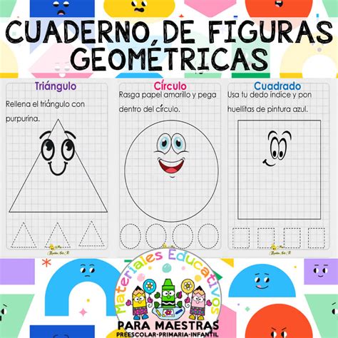 Cuadernito Aprender Figuras Geométricas Materiales Educativos para