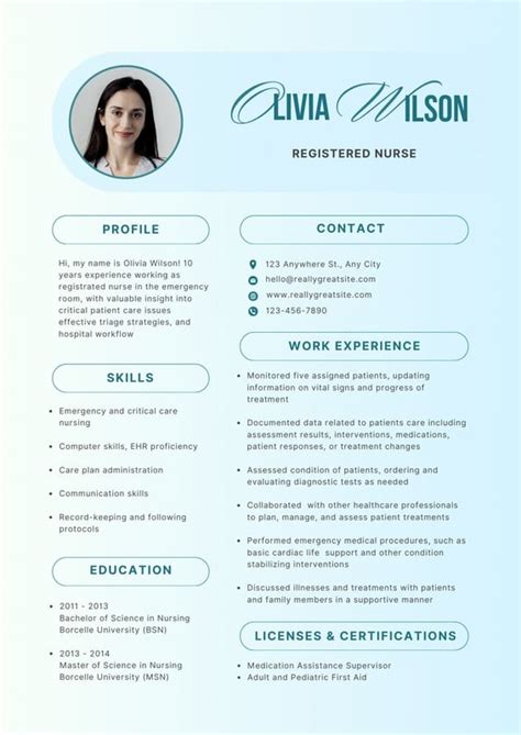 Free And Customizable Nursing Templates