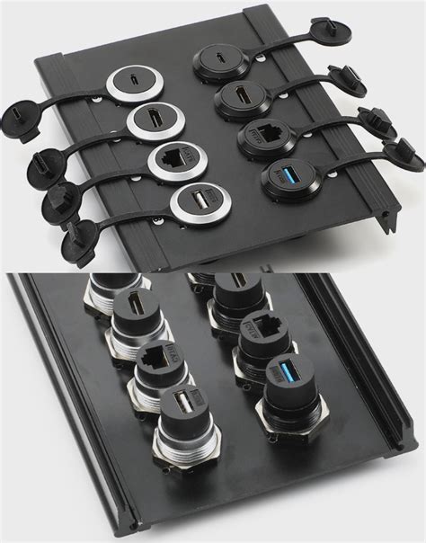 锌合金d Type面板螺丝安装usb C Type C接头插座模块连接器 Usb C 慧联 中国 广东省 生产商 端子、连接器