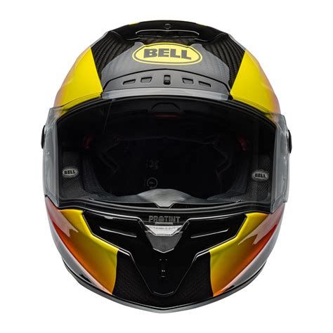 Bell Race Star Flex Dlx Offset Black Red Gloss Helmet