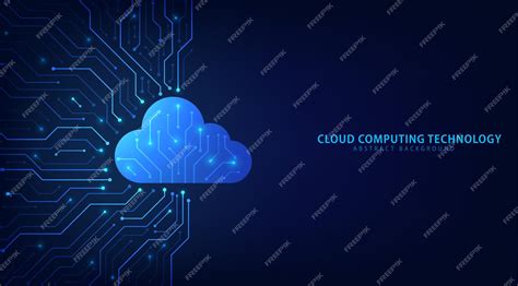 Premium Vector Cloud Computing Technology Internet Cyber Technology