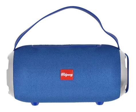 Alto Falante Bluetooth Portátil Recarregável Micro Sd Auxiliare Cor