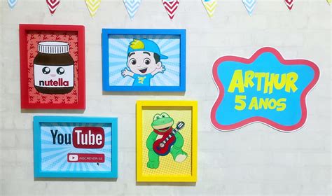 Kit Painel Festa Lucas Neto No Elo7 Artes Clean Papelaria