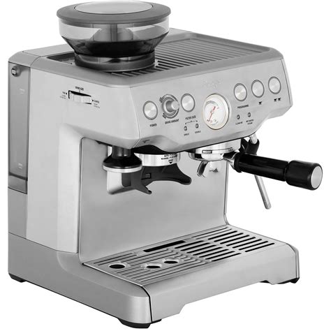 Sage Bes Uk The Barista Express Espresso Coffee Machine Bar Brushed Steel Ebay
