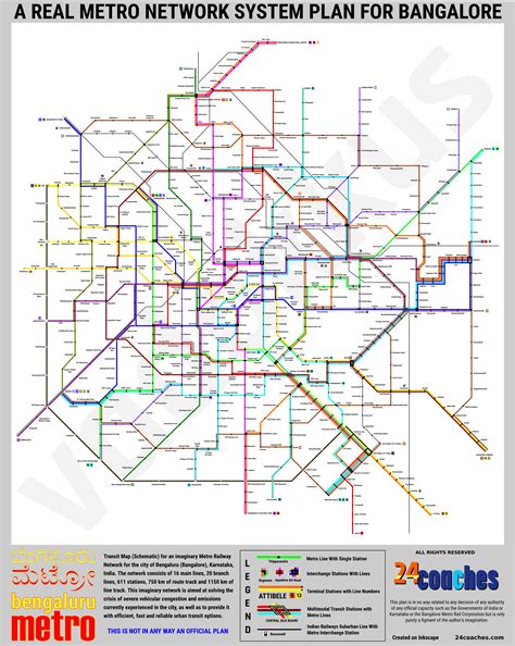 Bangalore Metro Map Bengaluru Metro Map 🤩 Follow Hosurofficial