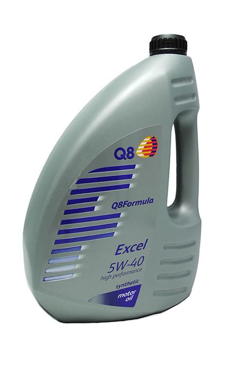 Q8 Formula Excel 5W-40 (4 l) - Oleje.cz