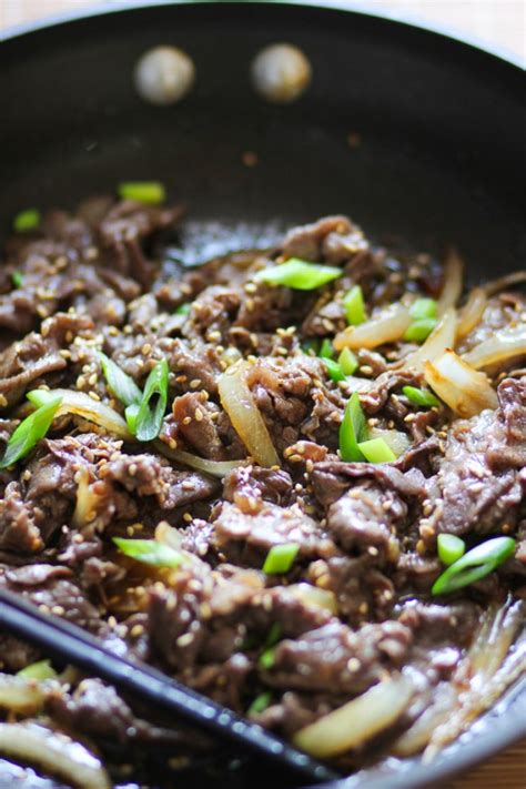 Pan Fried Marinated Beef Spice The Plate