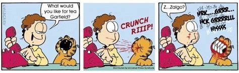 More Garfield Zalgo Figure Dead Subreddit Wouldn T Mind R Zalgo