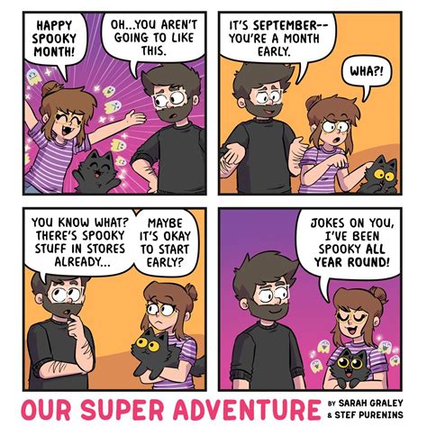 Happy Spooky Month September 2nd 2024 Our Super Adventure