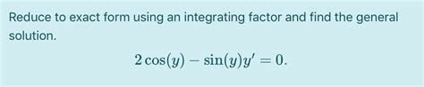 Solved Given Below Is An Euler Cauchy Equation With Initial