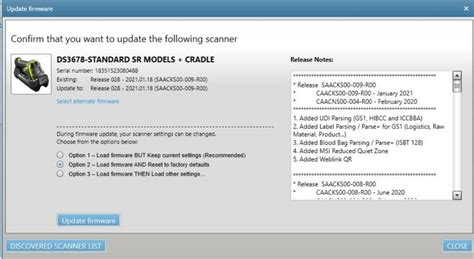 I Am Trying To Connect A Ds3678 Sr Barcode Scanner With The Default Settings And Latest Firmware