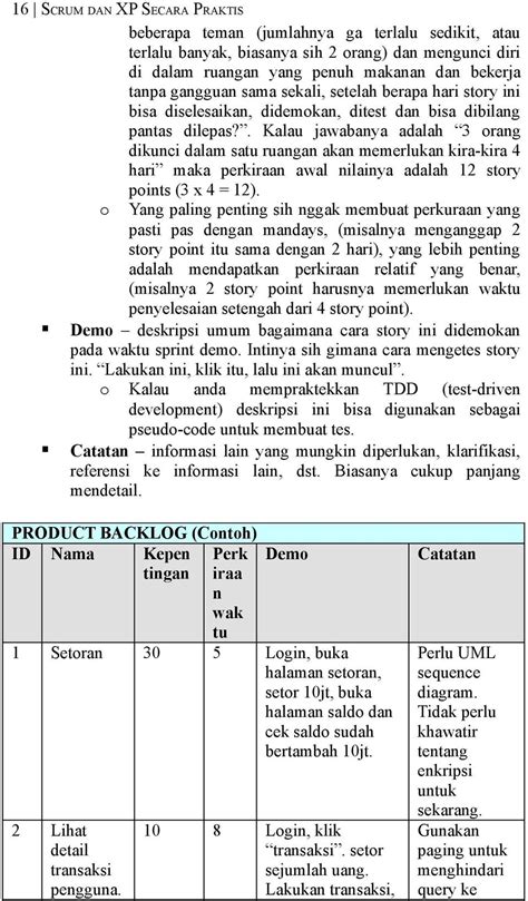 Halaman Unduh Untuk File Contoh Product Backlog Yang Ke 31