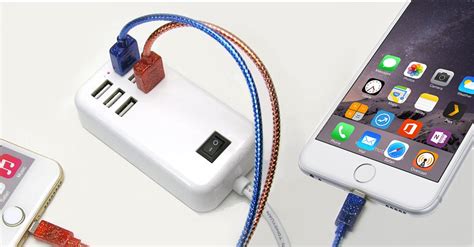 W USB Power Adapter With Ports