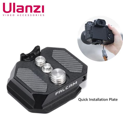 Ulanzi Placa De Liberaci N R Pida FALCAM F38 F55 Con Orificio De