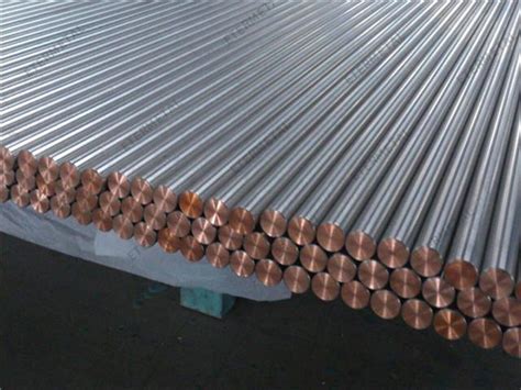 Ti Cu Clad Bars Clad Tubestitanium Barsshaanxi Etermetal Co Ltd