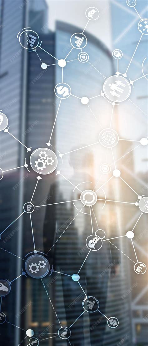 Premium Photo Vertical Panorama Banner Business Process Structure Industrial Workflow Diagram