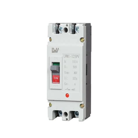 Buy Moulded Case Circuit Breaker Switch P P V V A A A Dc Mccb From Wenzhou