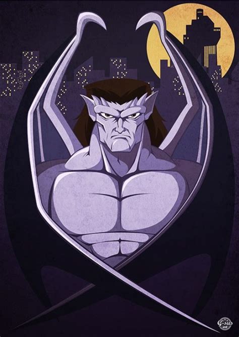 Gargoyles Goliath Art Print Poster By Jesus