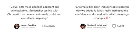 Chromatic Continuous UI Testing For React