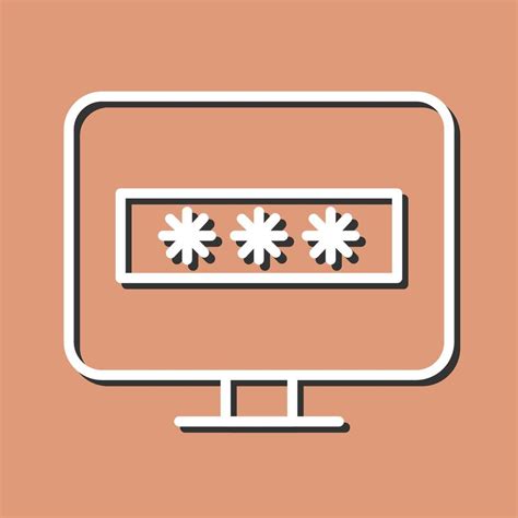System Password Vector Icon 41349571 Vector Art At Vecteezy