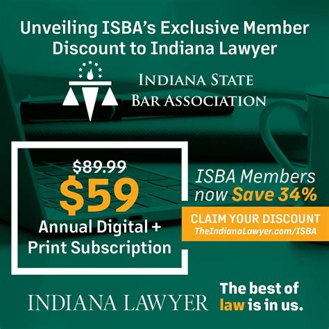 Were Excited To Announce A New Partnership With The Indiana State Bar