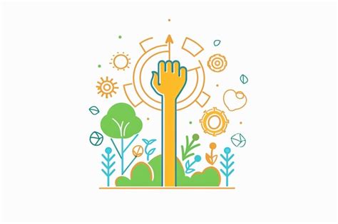 Arm Holding Up Object Illustration Premium Ai Generated Vector