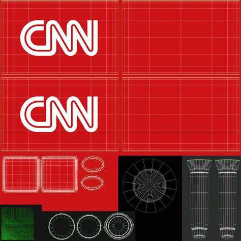 Cnn Reporter Microphone 3d Model Turbosquid 1991072