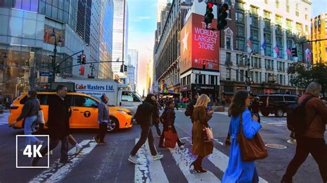 New York City Morning 🗽manhattan View Walking Tour Youtube