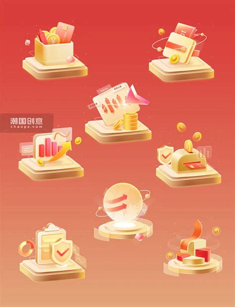 金色金融投资理财基金定投元素微软风图片潮国创意图片3d金融素材【点击来源↑ 可下载源文件】图片素材 花瓣网