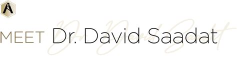 Dr David Saadat Md