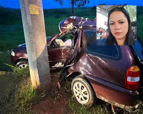 Mulher Morre Após Bater Carro Em Poste Em Estrada Na Região Passando