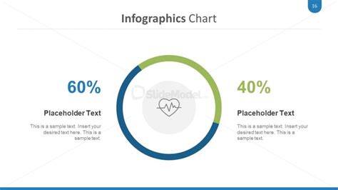 Data Driven Doughnut Chart Medical SlideModel