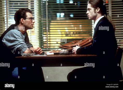 Christian Slater And Brad Pitt Film Interview With The Vampire The