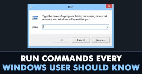 25 Run Commands Every Windows User Should Know