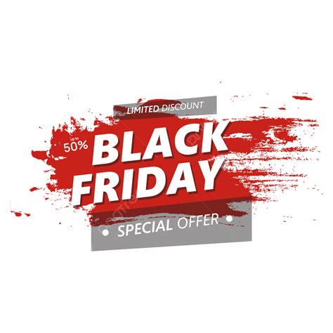 Black Friday Special Offer Vector Hd Images Black Friday Special