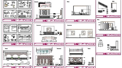 Hotel Furniture Blocks Cad Templates Dwg Cad Templates