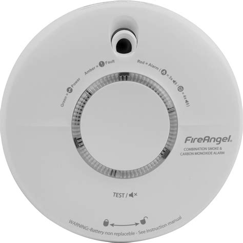 FireAngel Combination Optical Smoke And Carbon Monoxide Alarm SCB10
