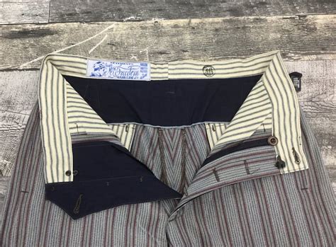 Mister Freedom Le Pantalon Apache Striped Work Pant Grailed