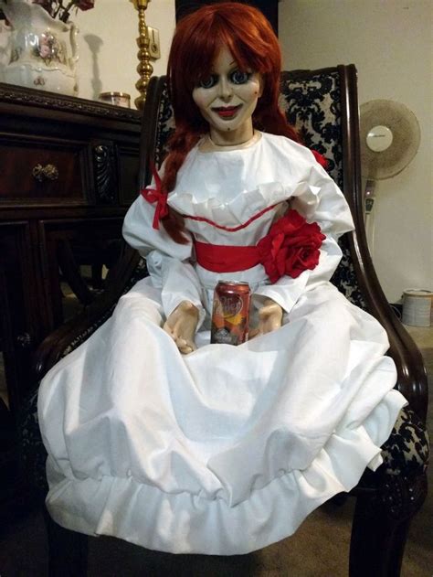 Annabelle 1 1 Life Size Doll Annabelle Doll Creepy Dolls Horror