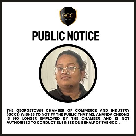 Ananda 2 Georgetown Chamber Of Commerce And Industry