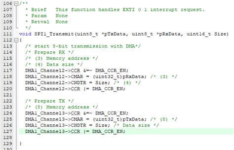 Spi1transit Problem Stmicroelectronics Community