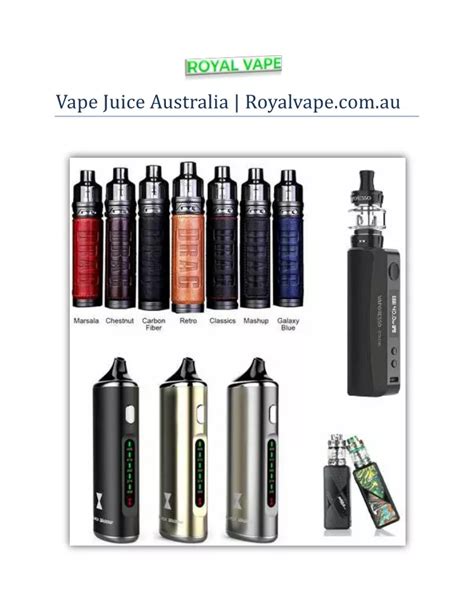 PPT Vape Juice Australia Royalvape Com Au PowerPoint Presentation Free Download ID