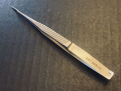 Used St Sas 15 Adventitia Micro Scissors Str 6 Surgical Instruments