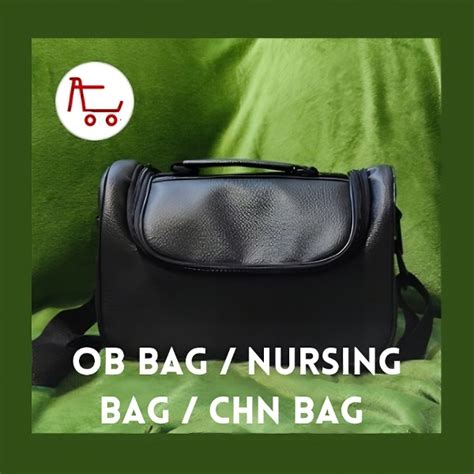 Ob Bag Chn Bag Nursing Bag Leather Oval Sling Type Shopee