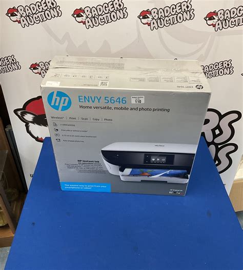 Hp Envy 5646 Wireless Printer Badgers Auctions